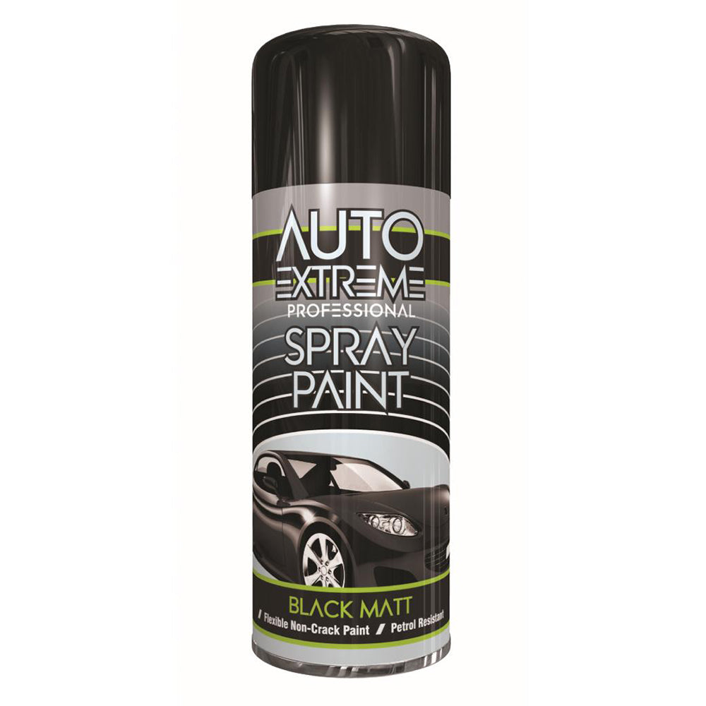 AX BLACK MATT SPRAY PAINT 400ML – MOGO UK