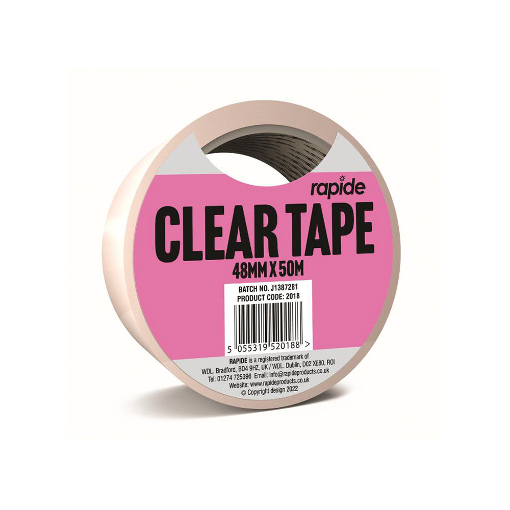 CLEAR TAPE 48MM x 50M – MOGO UK