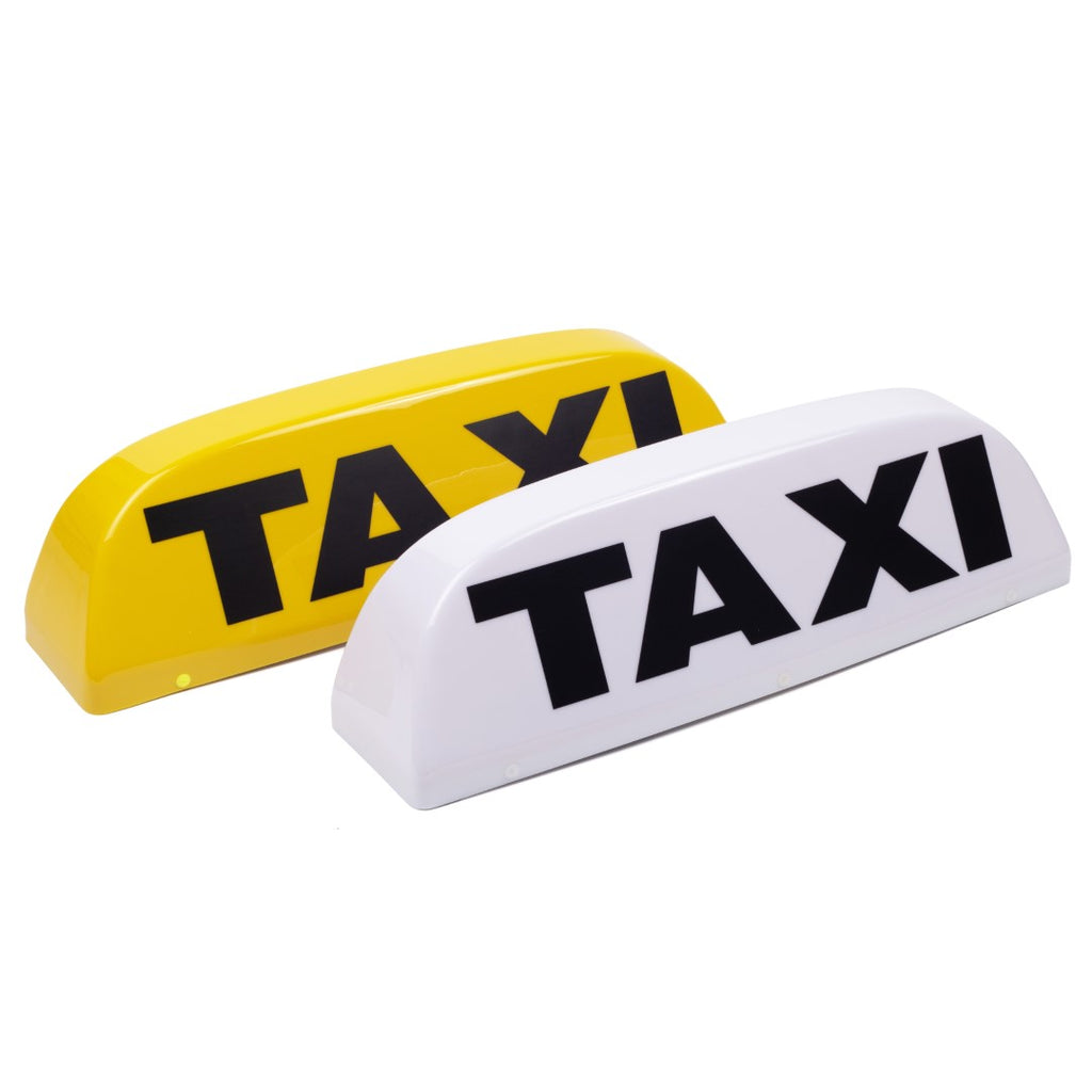 MOGO Aero Taxi Roof Sign in White or Yellow – MOGO UK