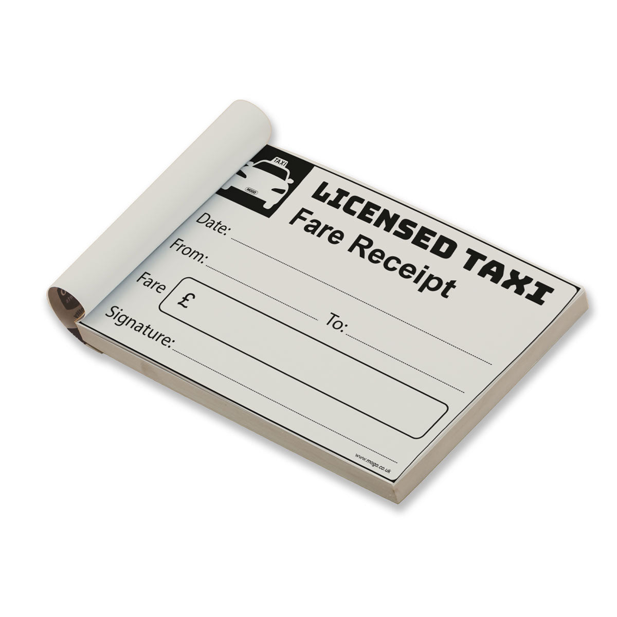 MOGO Licensed Taxi Fare Receipt Pad – MOGO UK